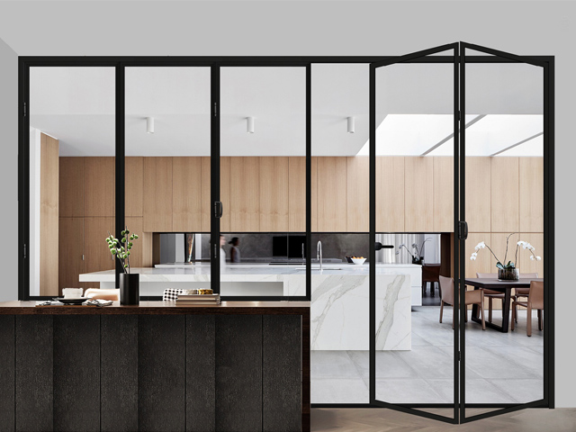 You Will Like This Aluminum Frame Folding Door