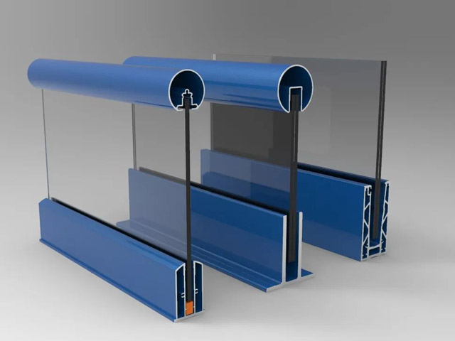 New Base Shoe Aluminum Glass Railing Profile
